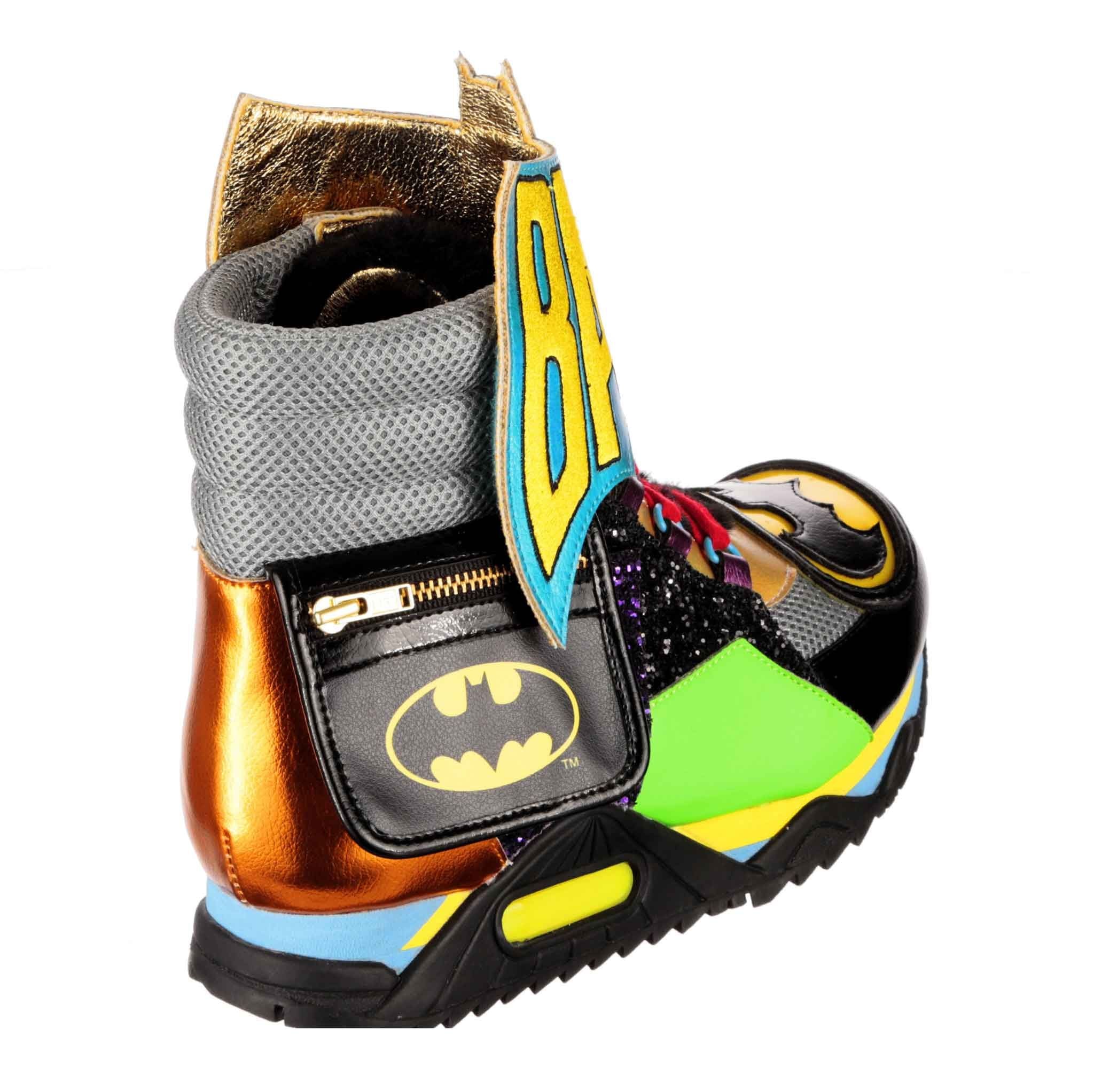Irregular Choice Justice League Bat Tech – Shoe Fun