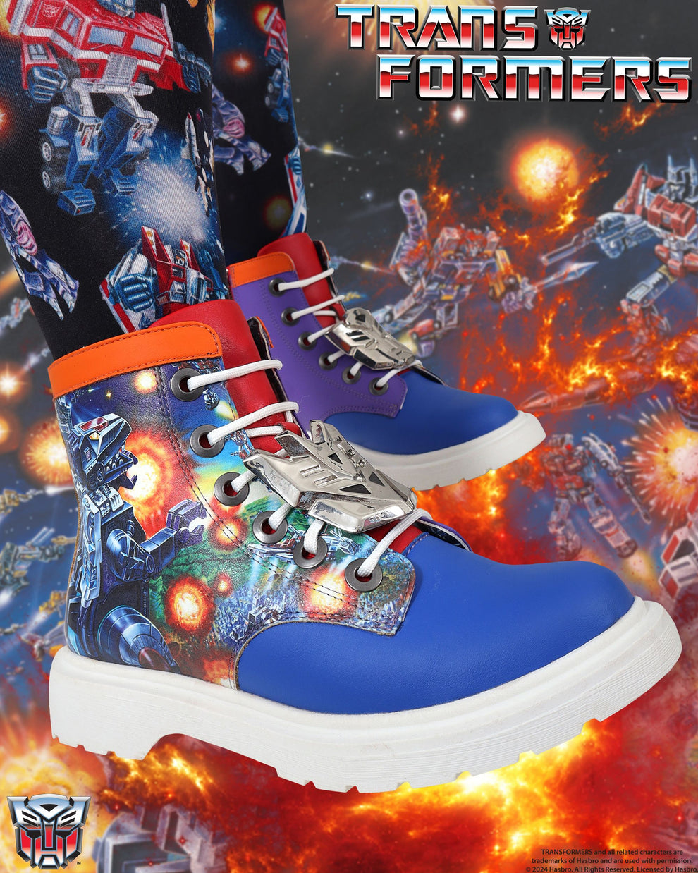 Irregular Choice Transformers Battle Ready – Shoe Fun